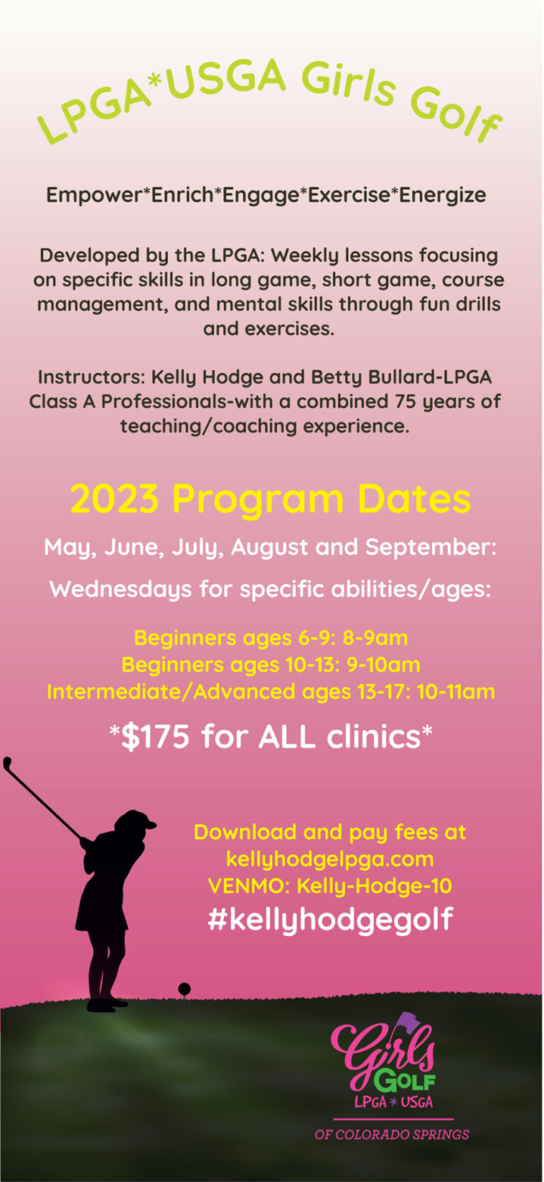 Girls Golf | Kelly Hodge Golf